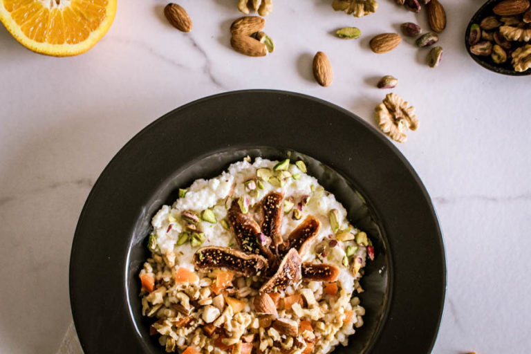 Lebanese ethnic whole wheat bowl - Anna Cooking Concept