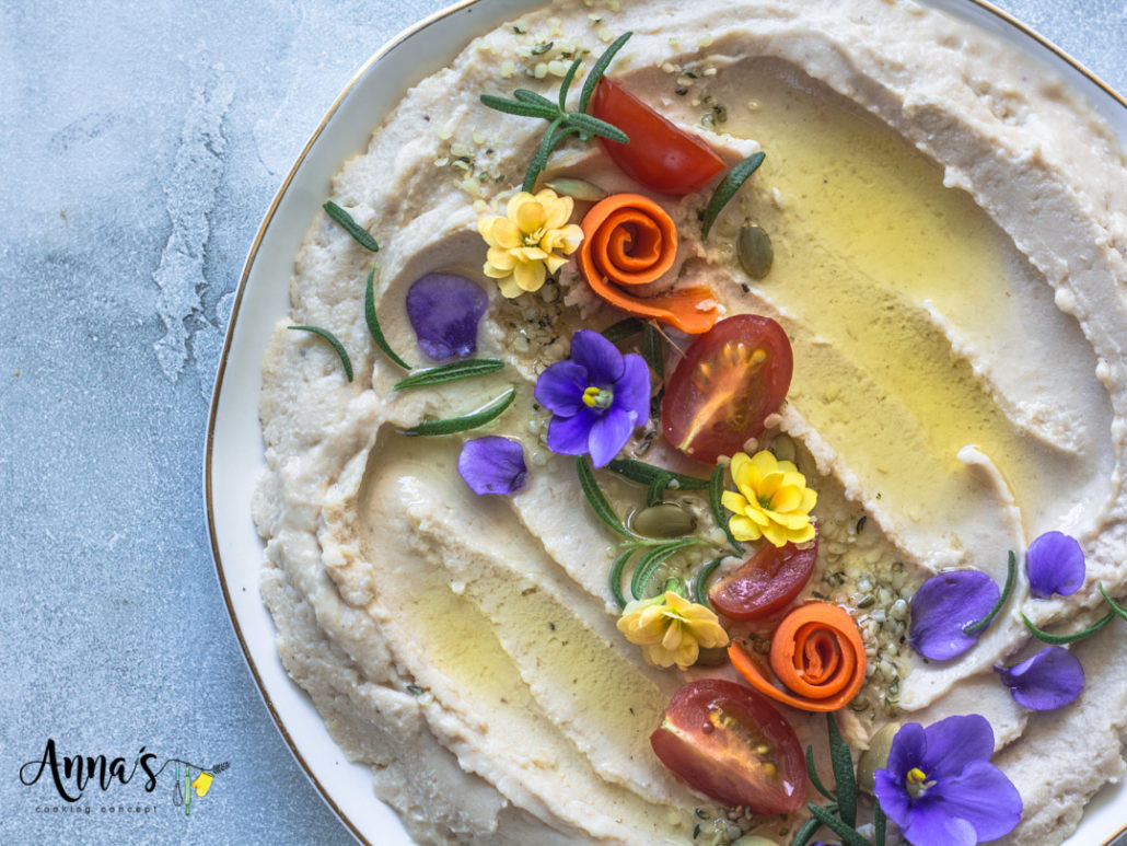 High protein white beans spread - Anna Cooking Concept