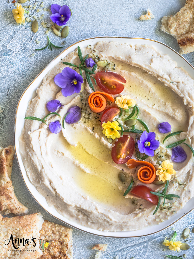 High protein white beans spread - Anna Cooking Concept